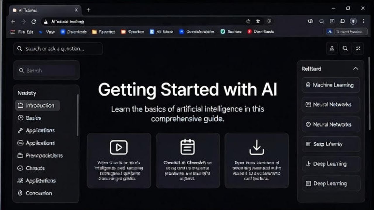 Getting Started With AI - Part 1 - YouTube
