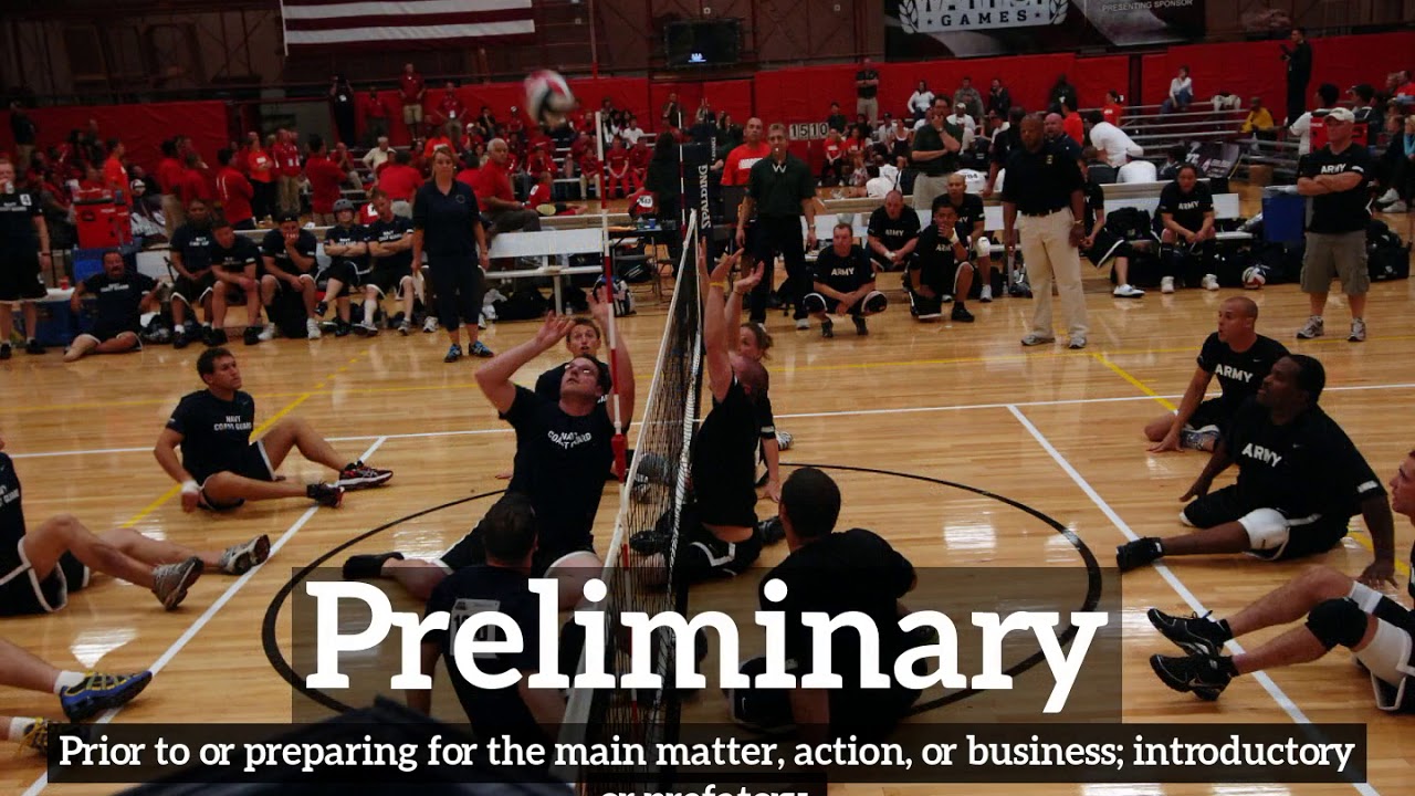 Preliminary Meaning Pronounciation Information And Images How To