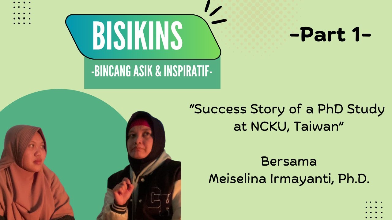 Success Story of PhD Study at NCKU, Taiwan #Part1 - YouTube