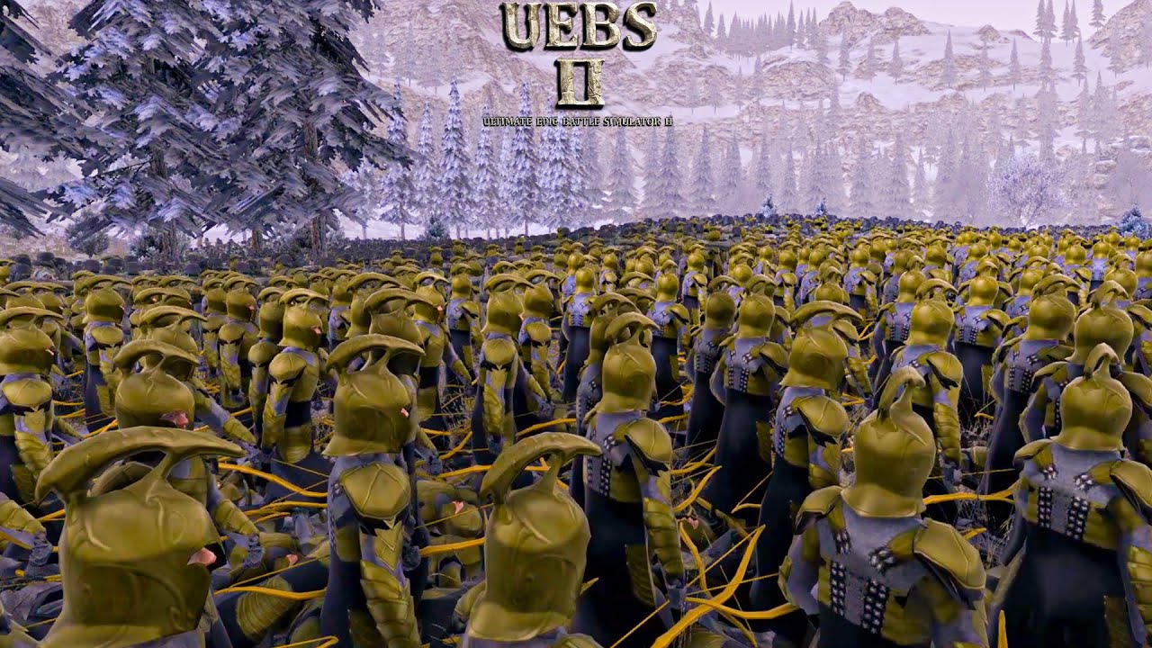 20000 Eastern Front German 3s VS 18000 Elven Archers. Ultimate Epic ...