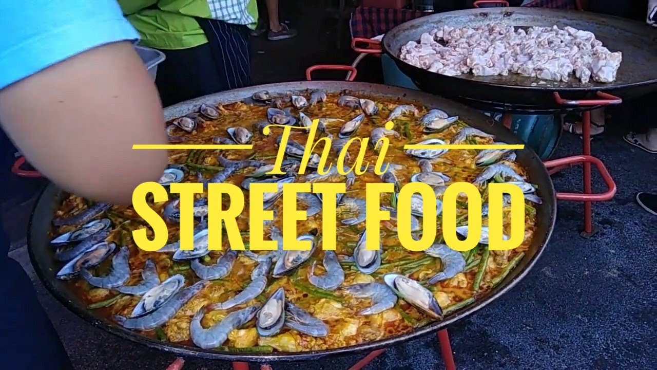 Thai street food # Chatu chak weekend market - YouTube