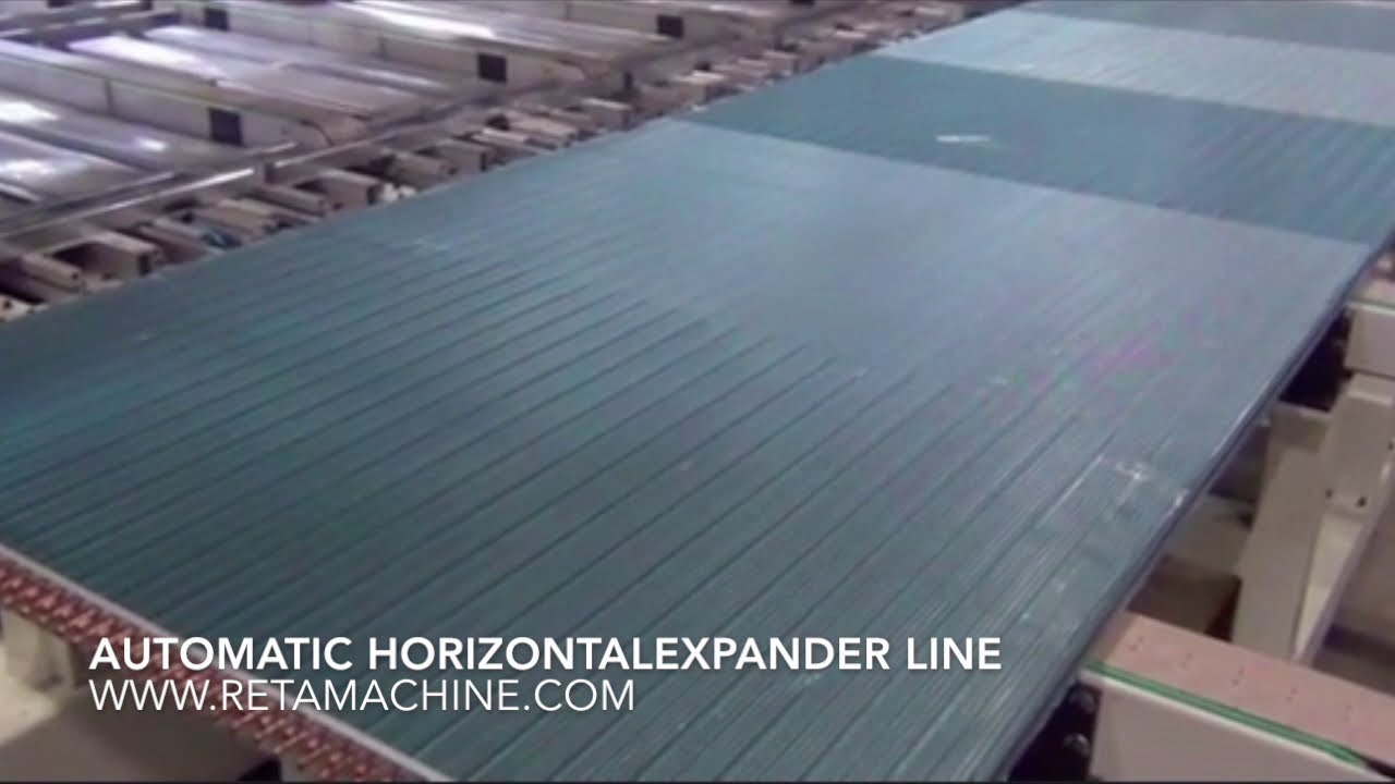 Automatic Horizontal Expander Line - YouTube