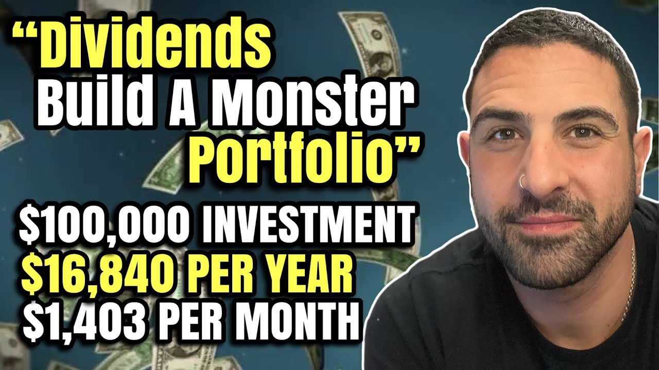 How To Build A Monster Dividend Stock Portfolio $16,840 Per Year $1,403 ...