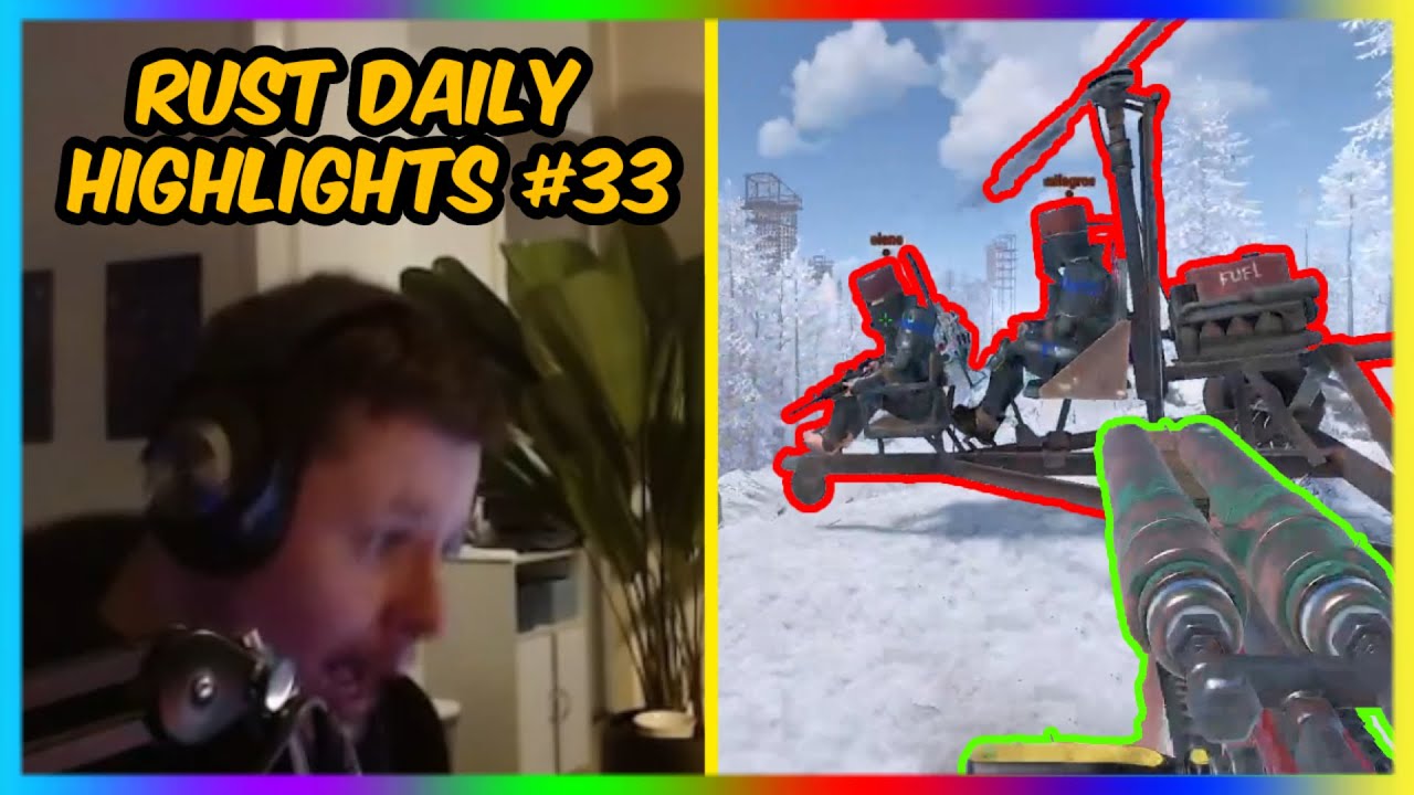 Rust Daily Highlights #33 - TWITCH RUST RIVALS! - YouTube