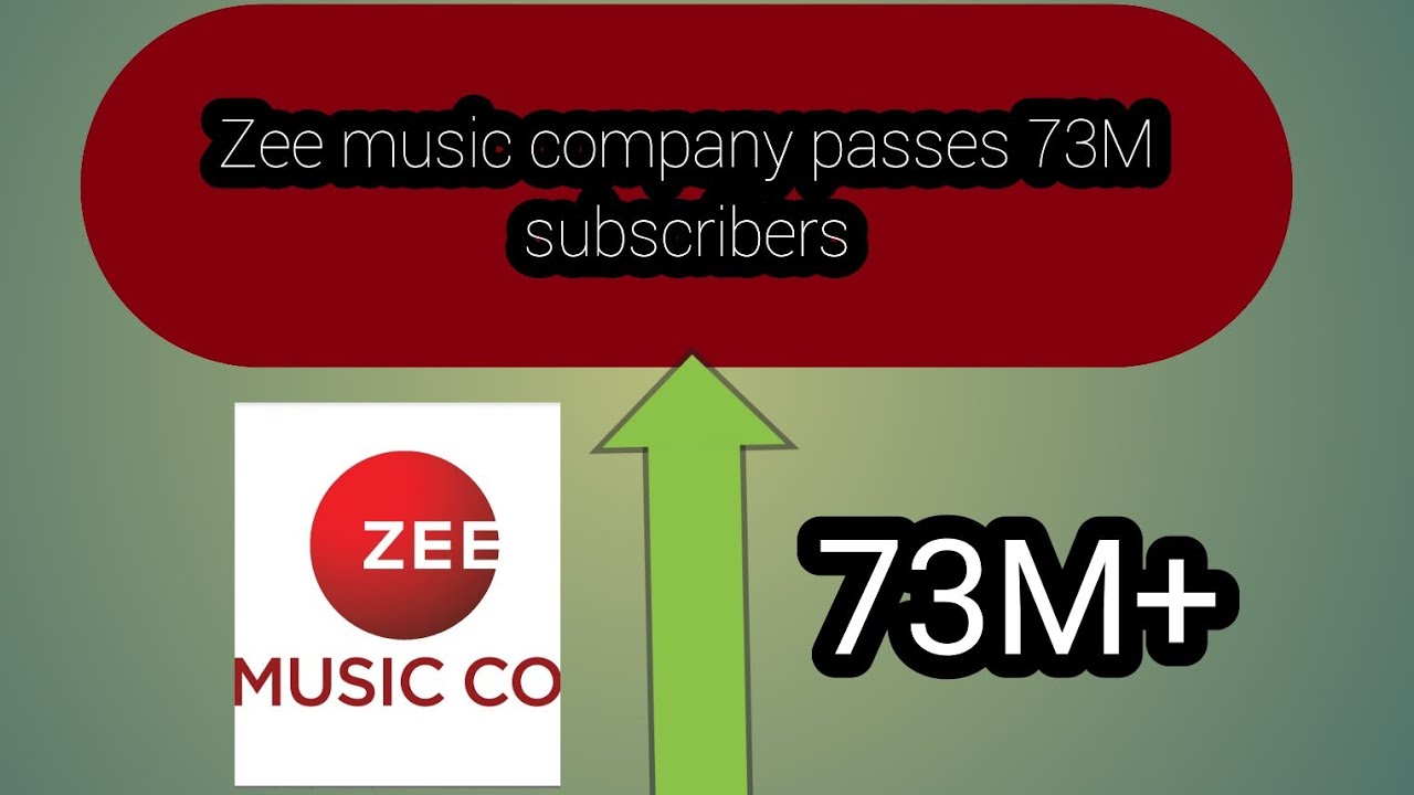 Zee music company passes 73M subscribers - YouTube