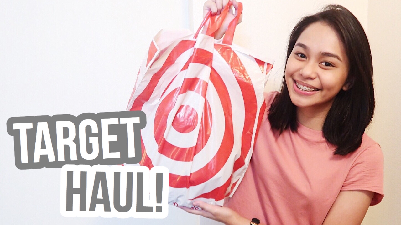 Target Haul + Trying My First Burger! | ThatsBella - YouTube