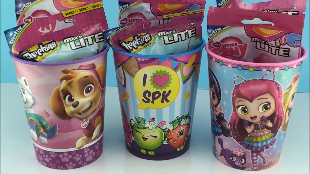 Shopkins Micro Lites My Little Pony Micro Lite Blind Bags Toy Surprises ...