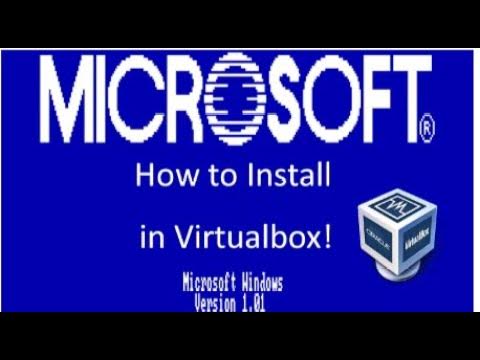 How to Install Windows 1.0 - YouTube