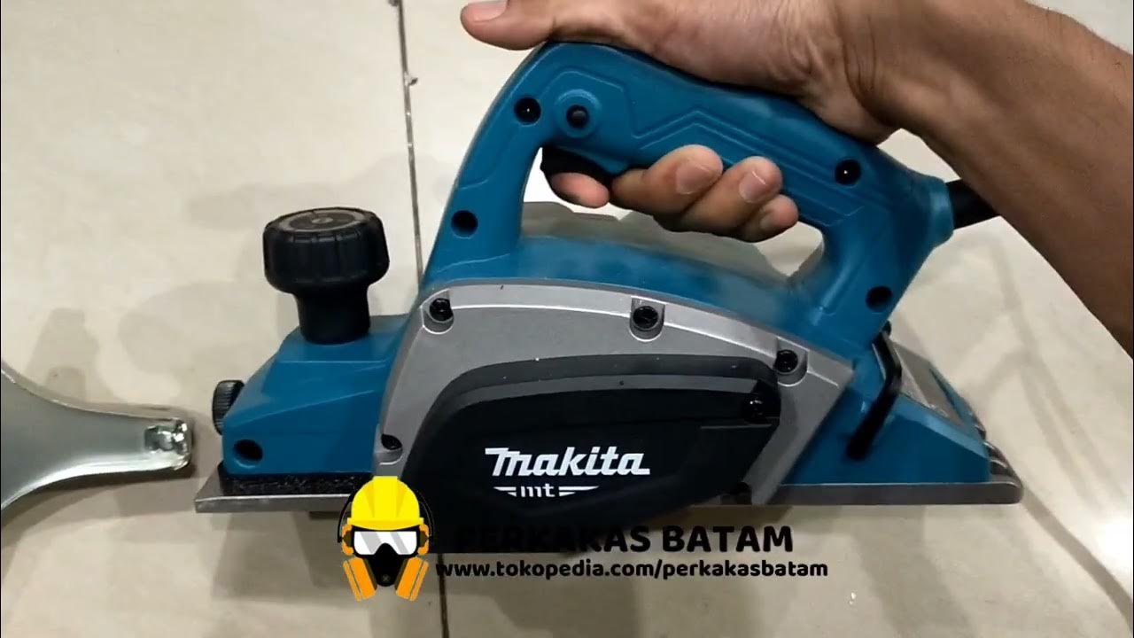 Mesin Serut KAYU MAKITA M1901B M1902B Ketam Planer Blade Machine 82mm - YouTube