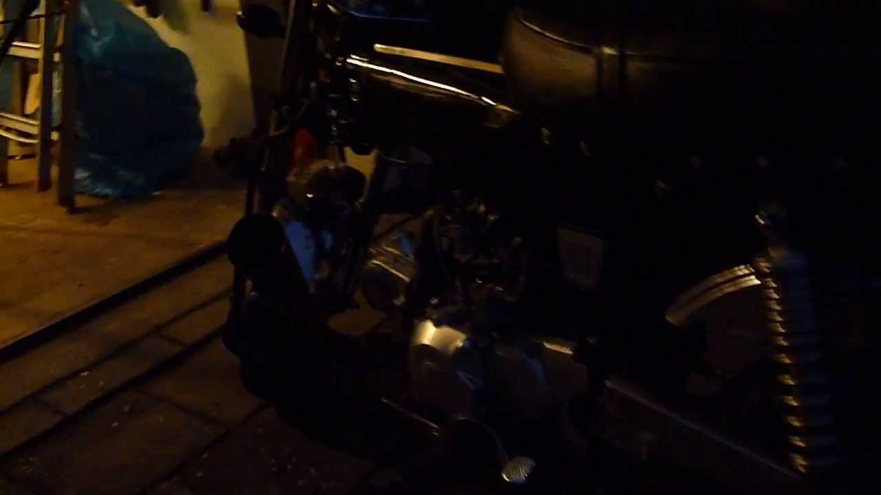 Dax 50cc custom uitlaat - YouTube