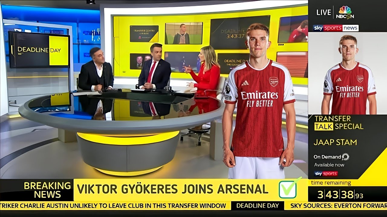 🚨 BREAKING VIKTOR GYÖKERES ARRIVES ARSENAL SHIRT NUMBER REVEALED 🔥 ...