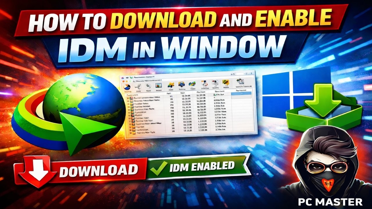 How to Download and Enable IDM on Windows | Official Method (2026) 🚀 ...