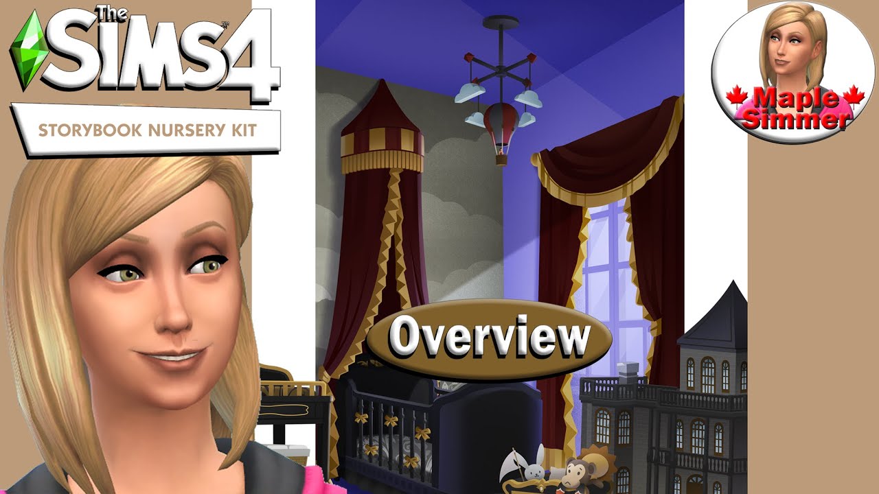 Storybook Nursery Kit Overview (& Giveaway Closed) (Sims 4) - YouTube