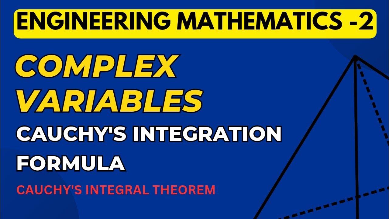 Lec-31 | Cauchy's Integration Formula | Cauchy's Integral Theorem | Unit 4 | Complex Variables ...