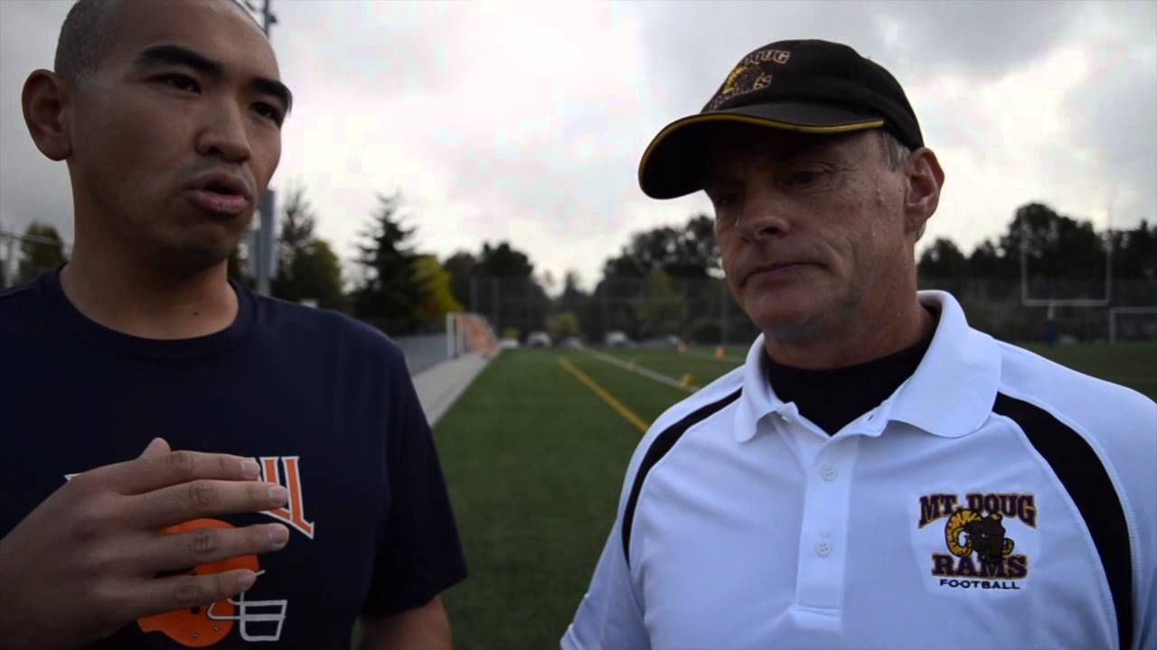 One-on-one with Coach Mark Townsend, Mt. Douglas Rams - YouTube