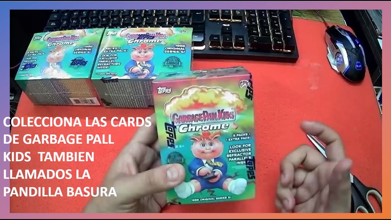 GARBAGE PALLKIDS O PANDILLA BASURA !QUE RECUERDOS...COLECCION TOPPS ...