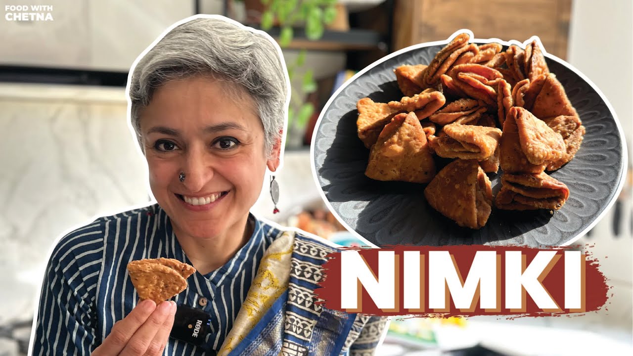 CRISPY NIMKI | Layered Namak pare recipe | Food with Chetna - YouTube