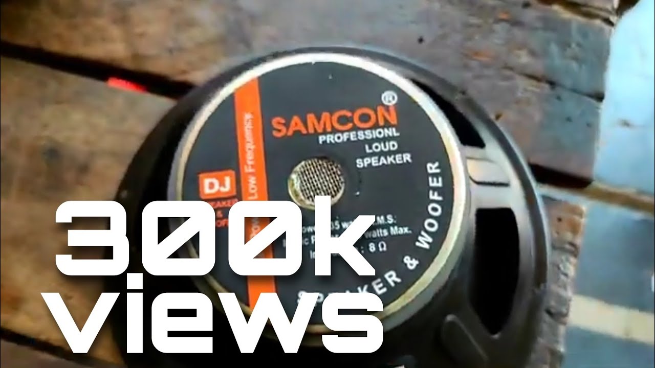 10 INCH WOOFER {SAMCON®} SPEAKER 🔊 HI FI SPEAKER SUPAR - YouTube