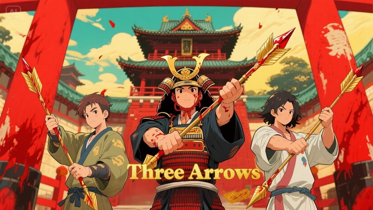 The Secret of Three Arrows: True Story That United Medieval Japan - YouTube