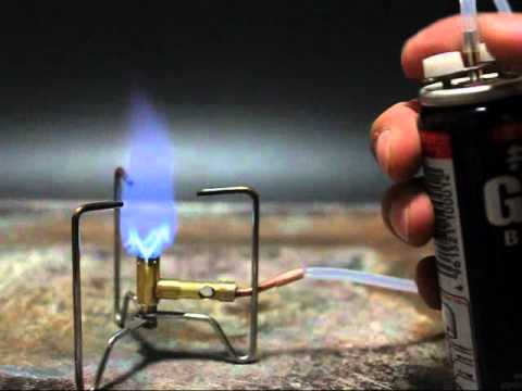 Hand made UL Gas burner - No.3 - YouTube