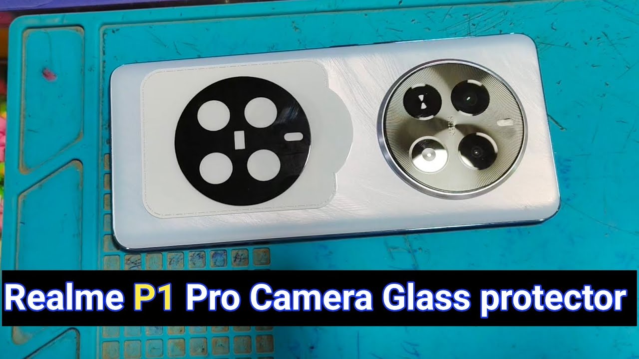 Realme P1 Pro camera glass protector #shortvideo - YouTube