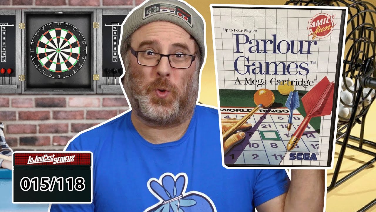 PARLOUR GAMES : Je joue sur la Sega Master System! - YouTube