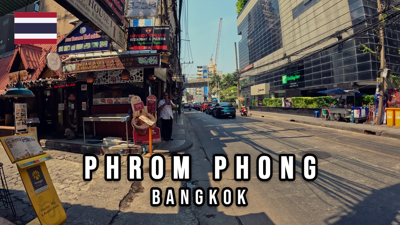 Phrom Phong to Thong Lor, Bars & Thai Massage Streets Walk in Bangkok ...