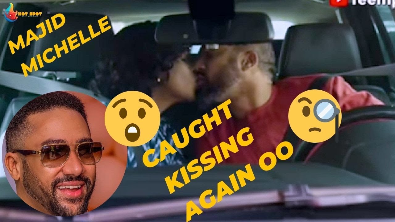 Majid michelle caught kissing again - YouTube