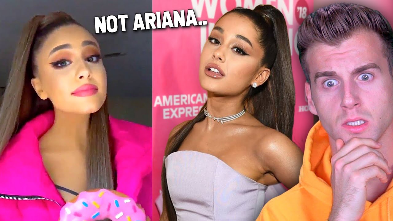 Ariana Grande Is Scared Of Her New Tik Tok Doppelganger.. - YouTube