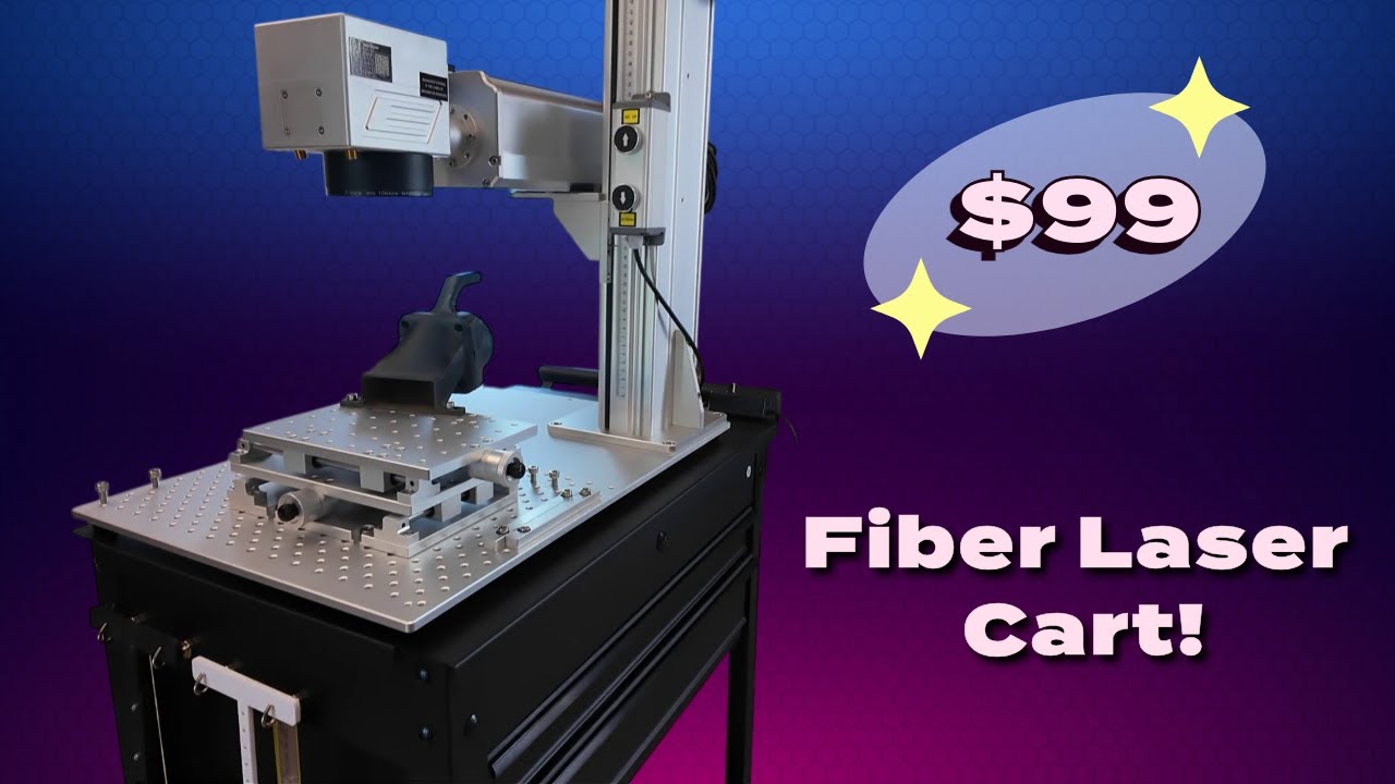 $99 Fiber Laser Tool Cart - Great Solution for Fiber Laser Mobility ...