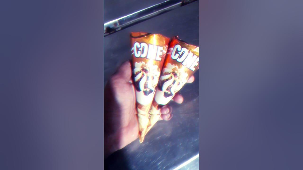 Cone Ice Cream Butterscotch Youtube