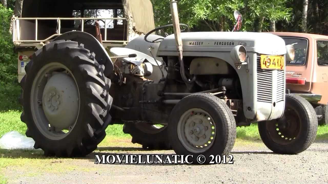 Massey Ferguson traktori vm 1954 - YouTube