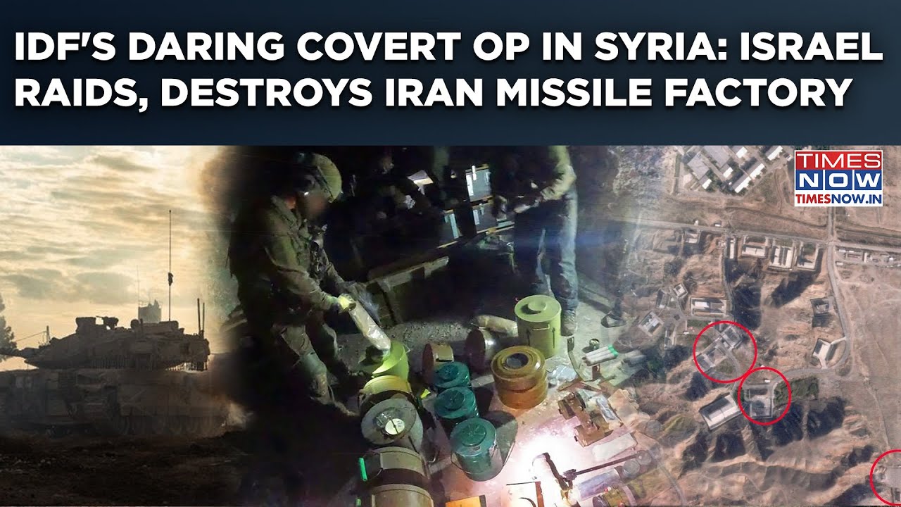 IDF's Daring Covert Op In Syria: Huge Explosions As Israel Raids ...