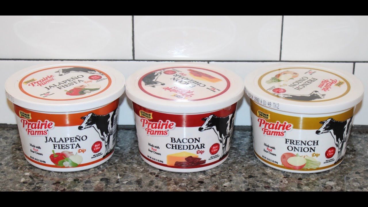 Prairie Farms Dip: Jalapeño Fiesta, Bacon Cheddar & French Onion Review ...