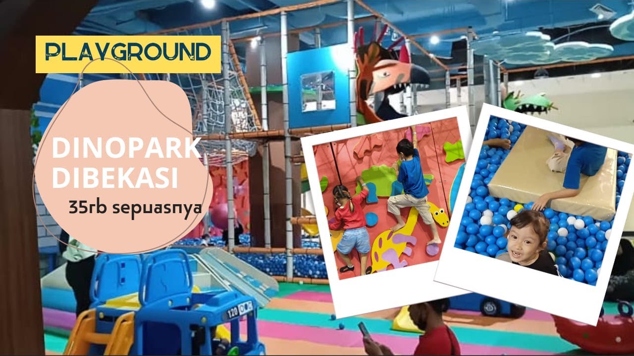 Review Playground dinopark di Mall blu plaza bekasi - YouTube