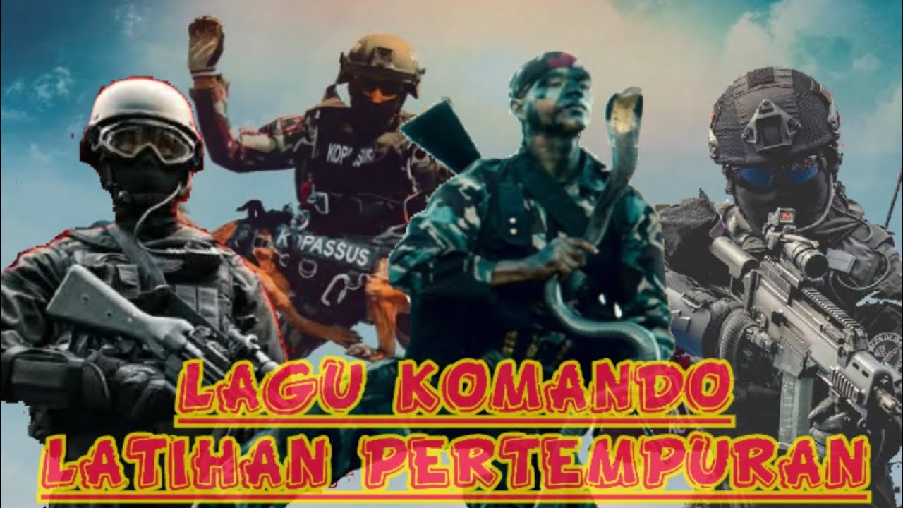 Lirik Lagu TNI Komando Latihan Pertempuran~Viral Ditiktok DJ Remix ...