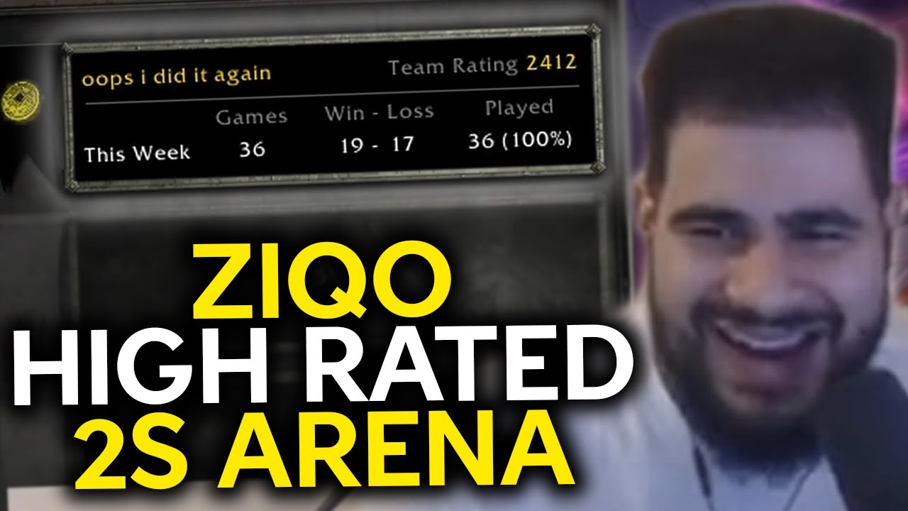 Ziqo Fun 2s Arena Games With Squeezy - Ziqo TBC Classic WoW #1 - YouTube