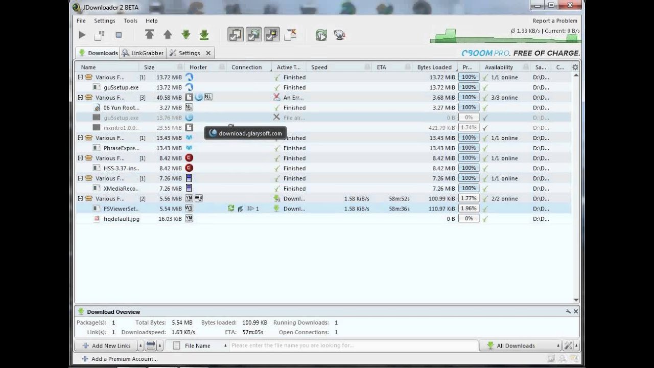 JDownloader 2 Beta review - YouTube