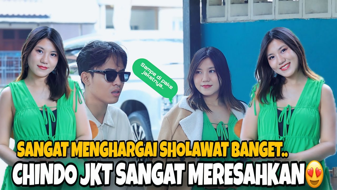 PRANK SHOLAWAT & NGAJI ️SI CANTIK CHINDO BIKIN MELONGO😍 - YouTube