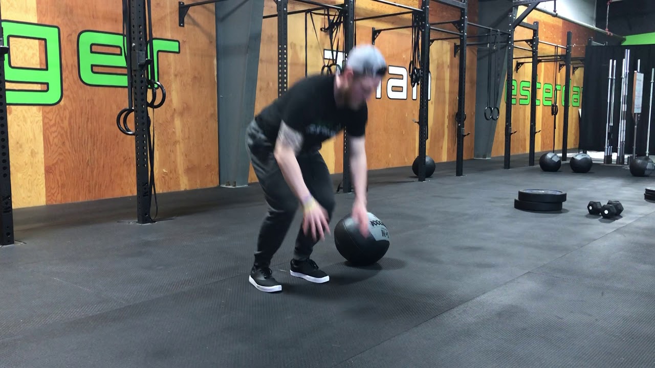 Burpees hop over - YouTube