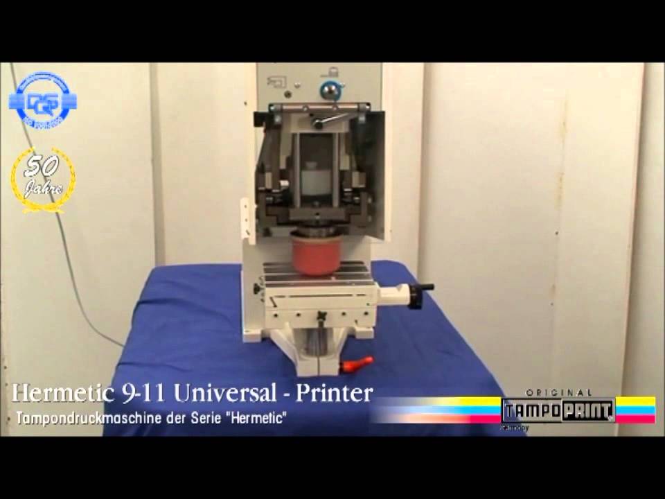 Hermetic Tampoprint CZ - YouTube