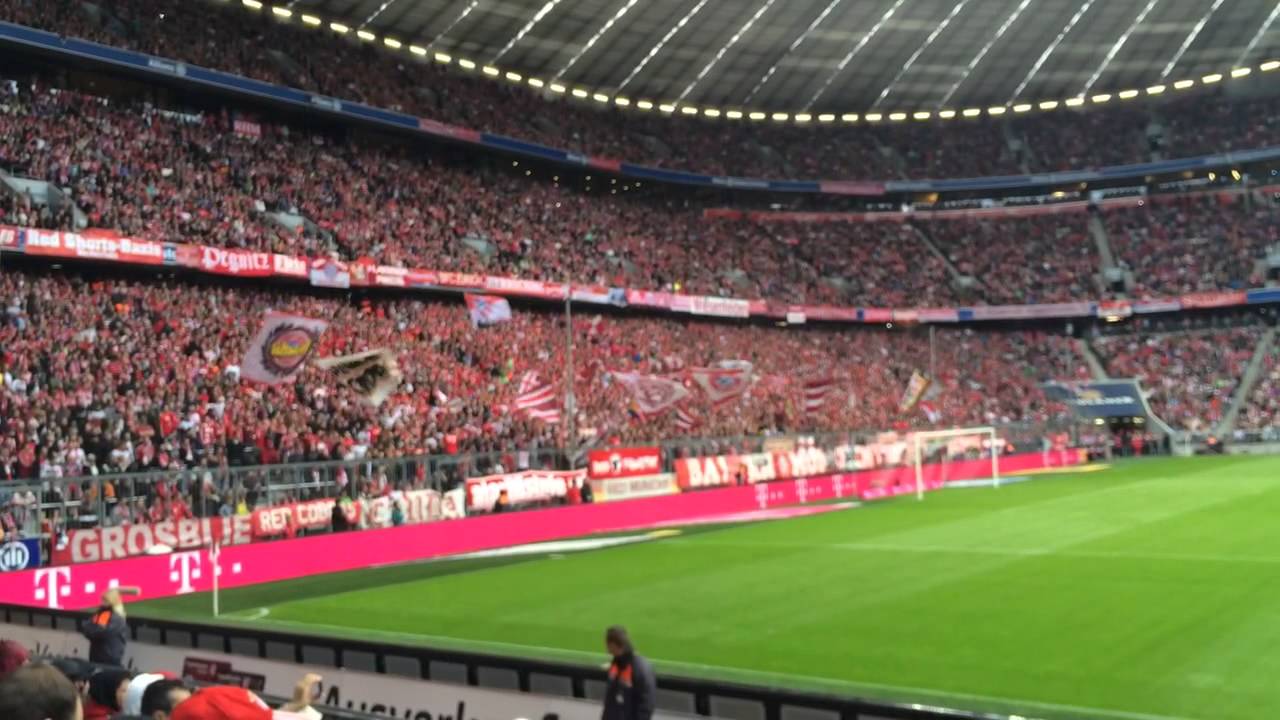 Südkurve München (FC Bayern vs. VFB Stuttgart) 2014/2015 - YouTube