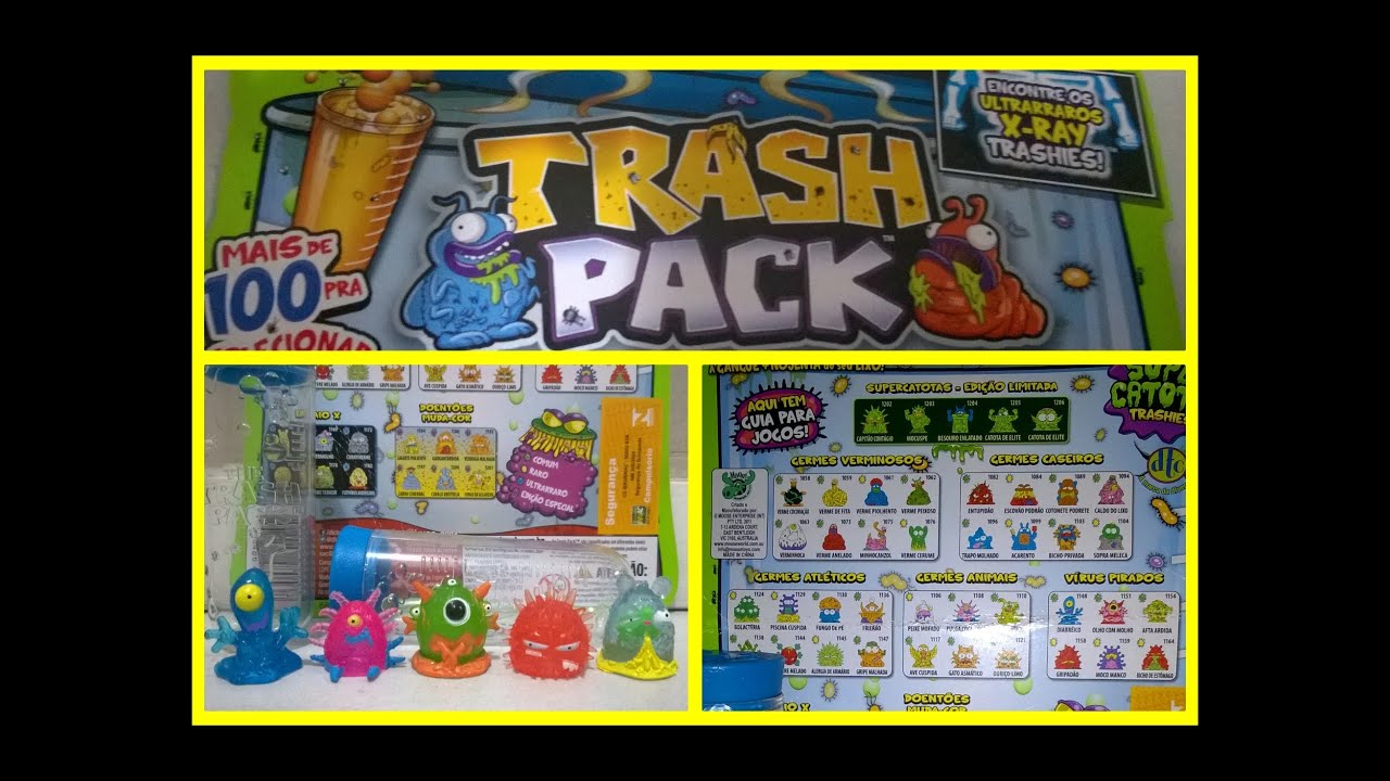 Trash Pack - Series 7 Germes do Lixo - UNBOXING TRASH SURPRESA! - YouTube