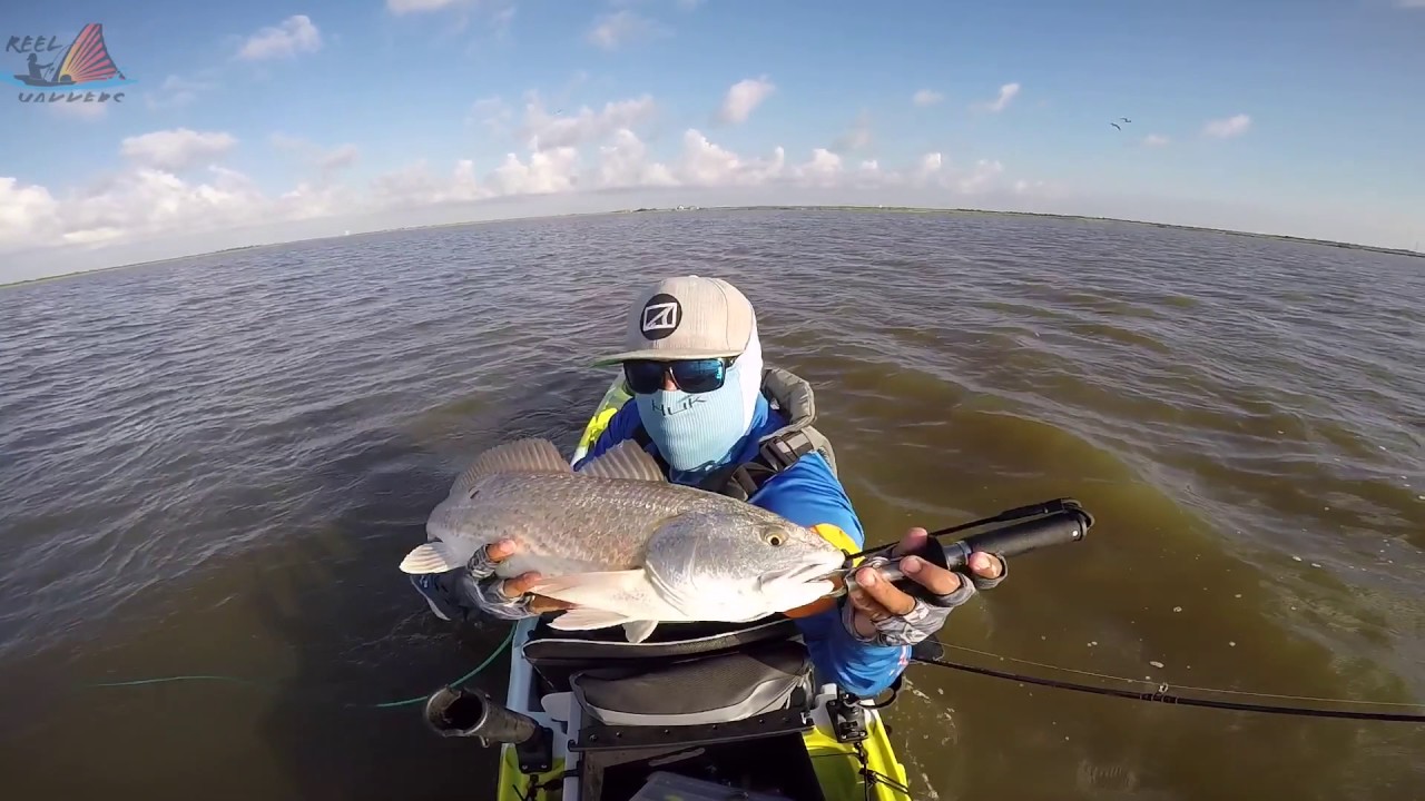 Redfish School - Mavic Pro Drone - Kayak Fishing - YouTube