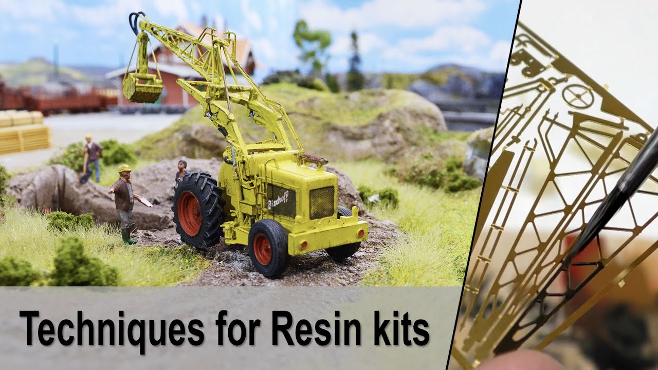 Paint and assembly techniques for Resin kits - YouTube
