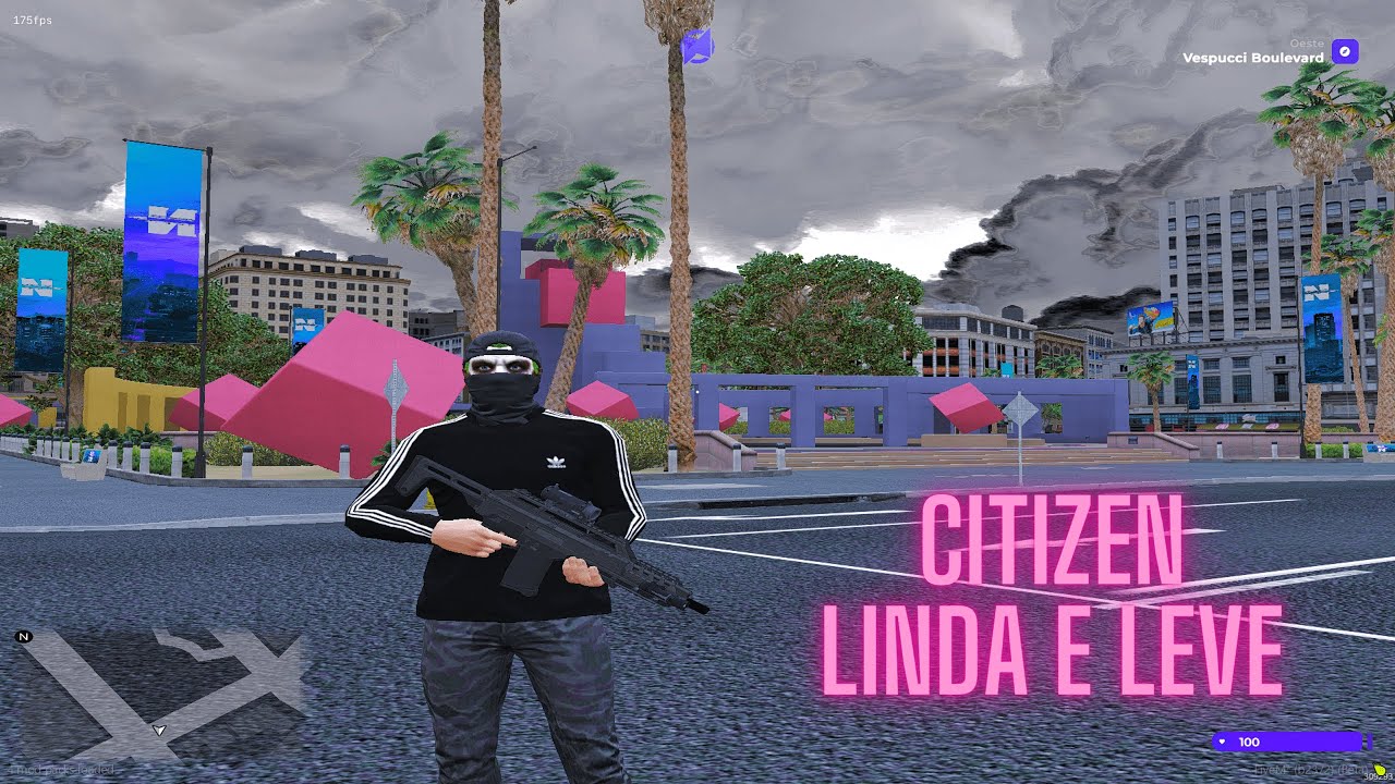 citizen leve para pc fraco fivem - YouTube