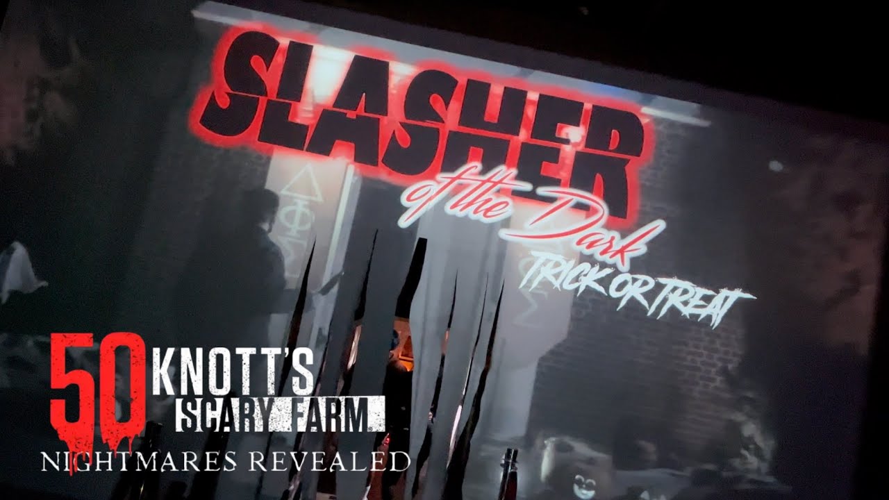 Cinema Slasher POV 4K | Knotts Scary Farm | Knotts Berry Farm - YouTube