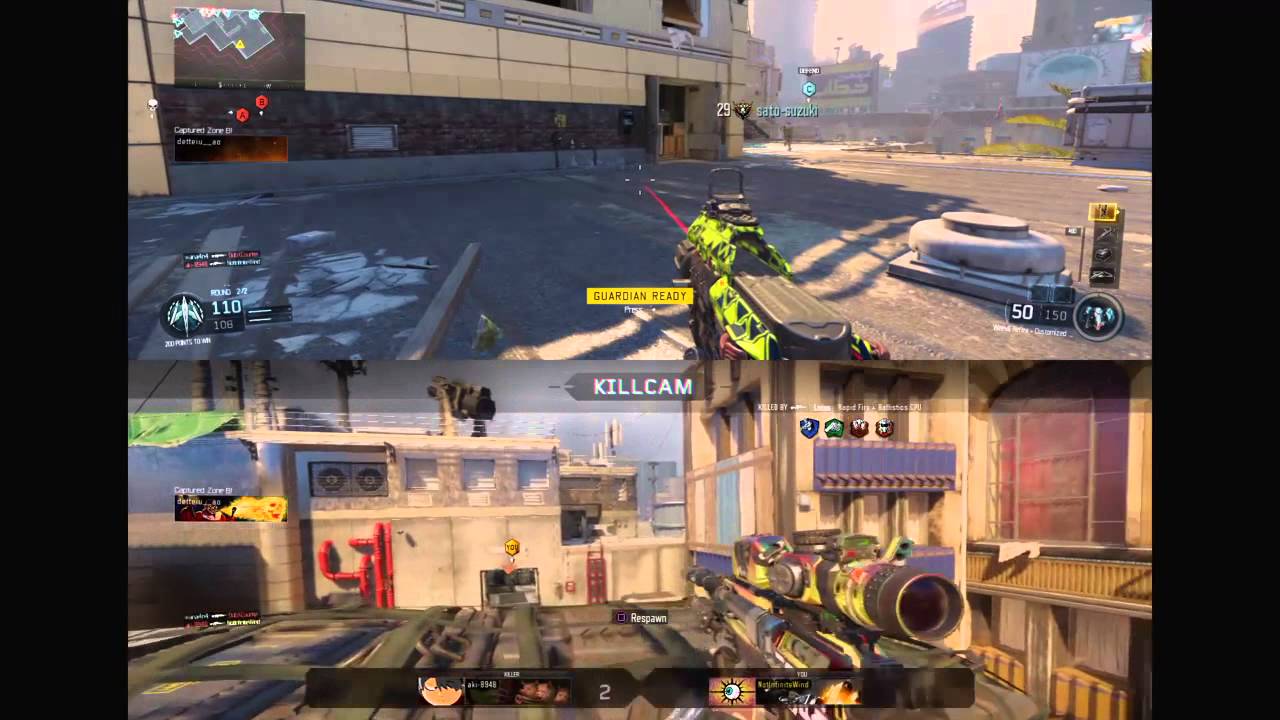 [PS4][E]콜 오브 듀티: 블랙옵스 3 분할화면 멀티플레이 (Call of Duty: Black Ops 3 Split Screen Multiplay) - 2 - YouTube