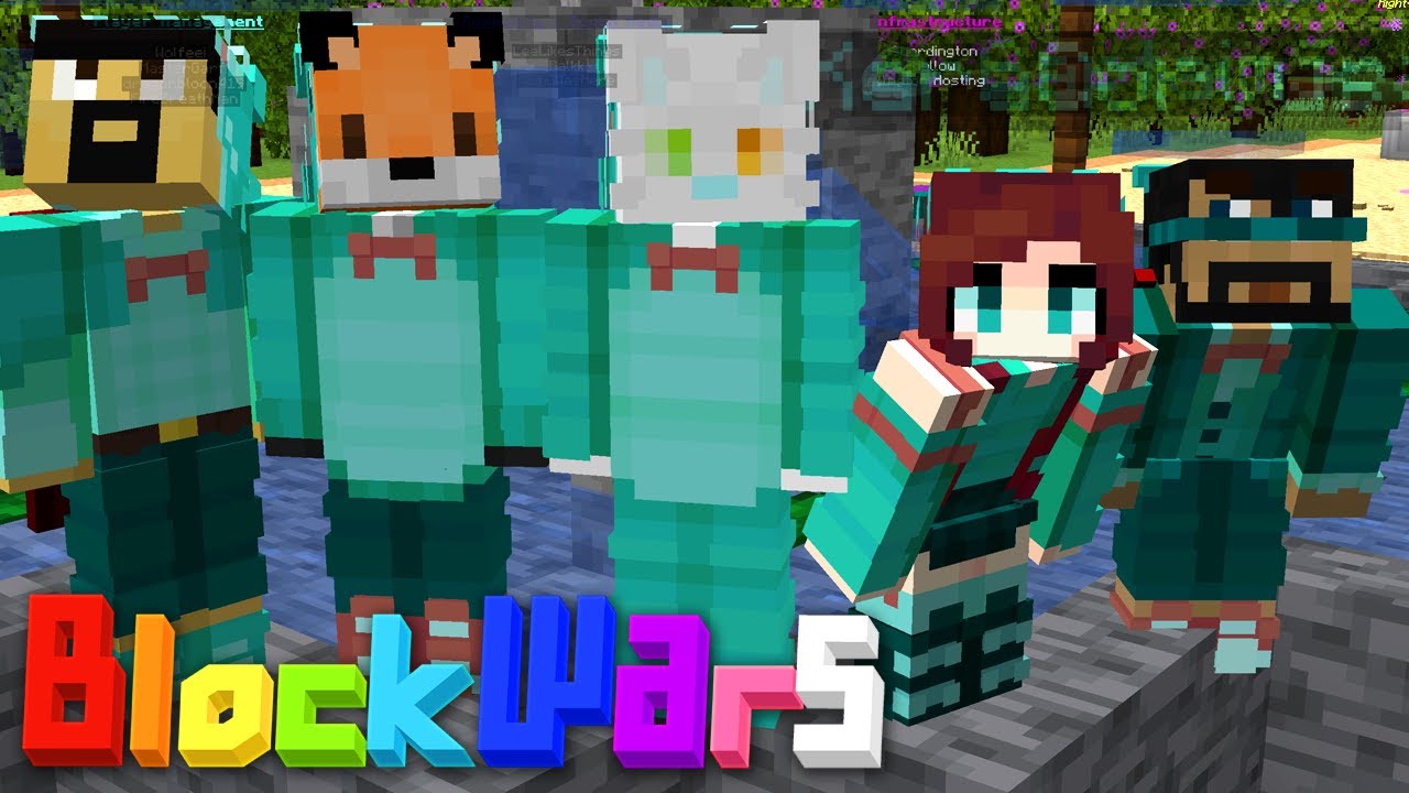 Minecraft: Block Wars The First - YouTube