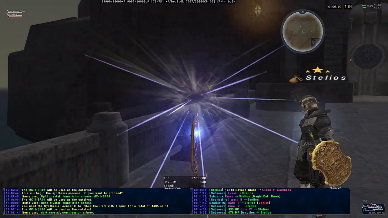 FFXI Synthesis Focuser II - 6 Step Double Light SC - YouTube